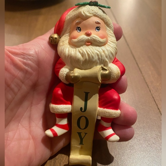 Russ | Holiday | Vintage Russ Santa Claus Stocking Holder | Poshmark